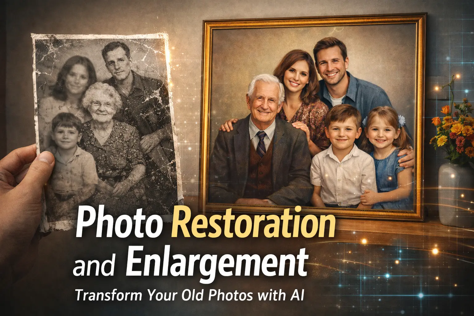 Photo Restoration and Enlargement: Bringing Your Precious Memories Back ...